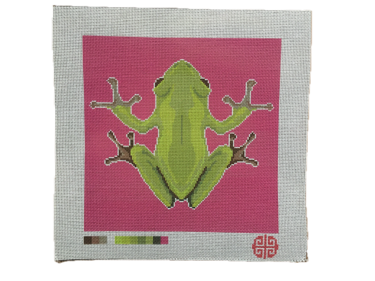 Preorder Mindfulness Collection: The Tree Frog Needlepoint Canvas ...
